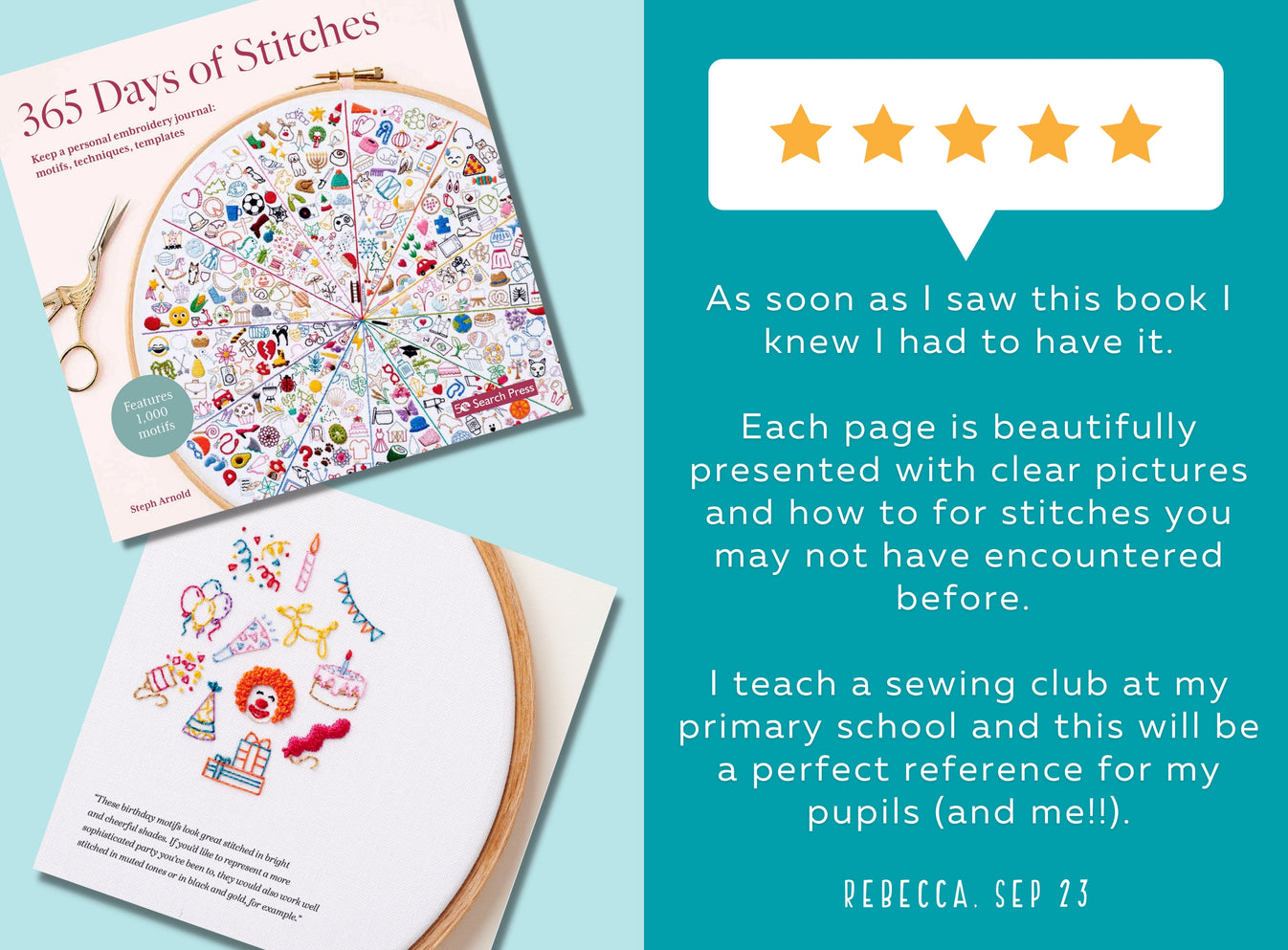 365 Days of Stitches Book – ohsewbootiful